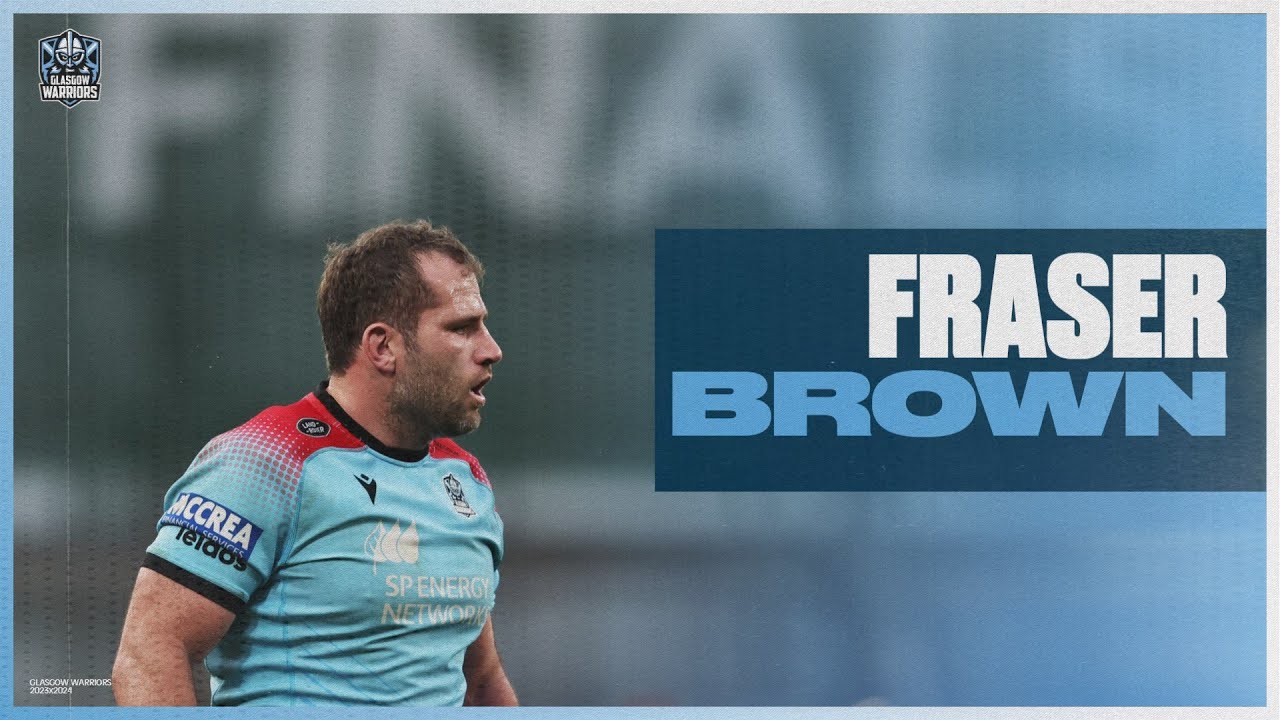 Fraser Brown announces retirement from playing - YouTube
