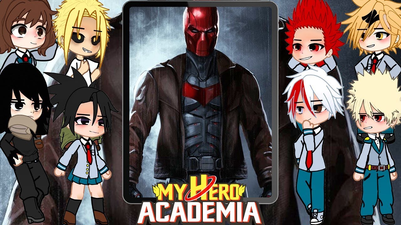 Class 1A react to Deku as Red Hood | AU || BNHA/MHA || GCRV | - YouTube