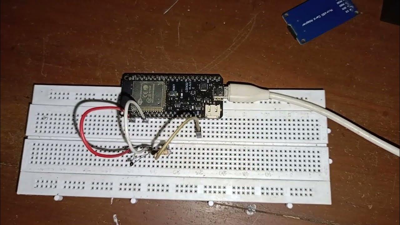 programming esp32 NTC temperature sensor using vscode arduino ide platformio - YouTube
