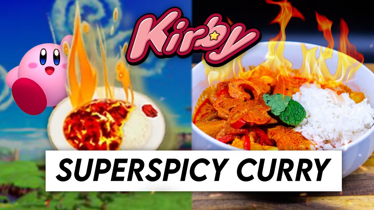 How to Make SUPERSPICY CURRY from Kirby! || Video Game Food in Real ...