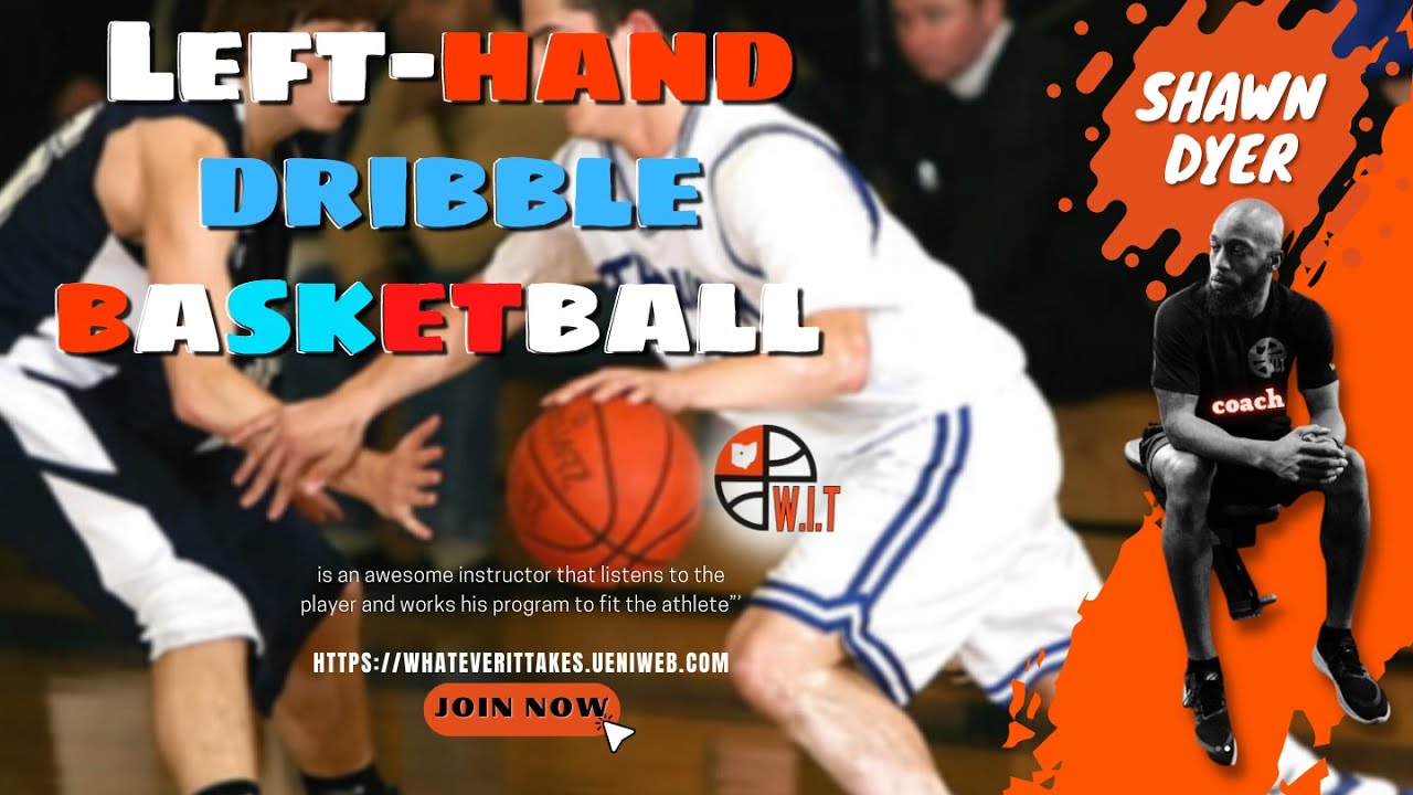 Left-hand dribble basketball training for beginners That does (QUICK ...