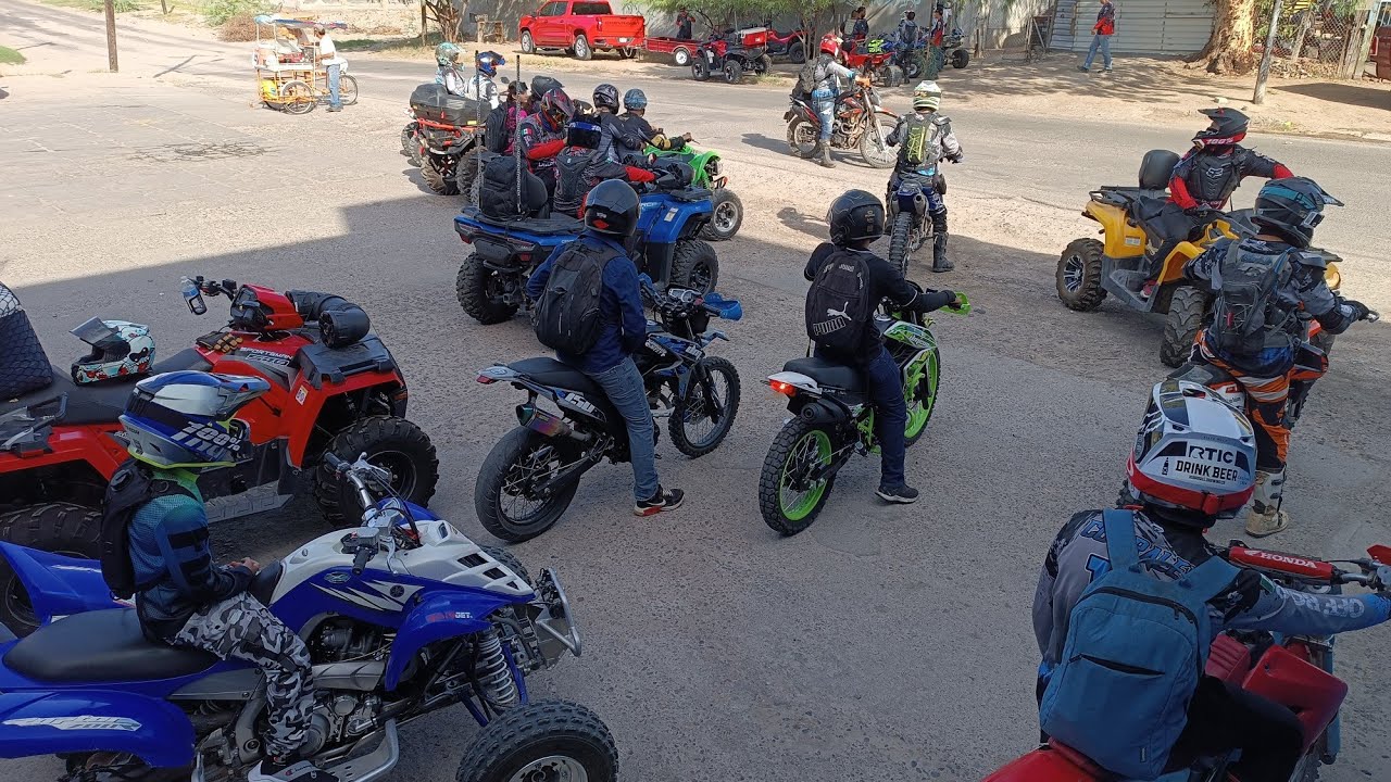 Cueva Cerro de Oro Rayon Sonora, Ruteando en Motos - YouTube