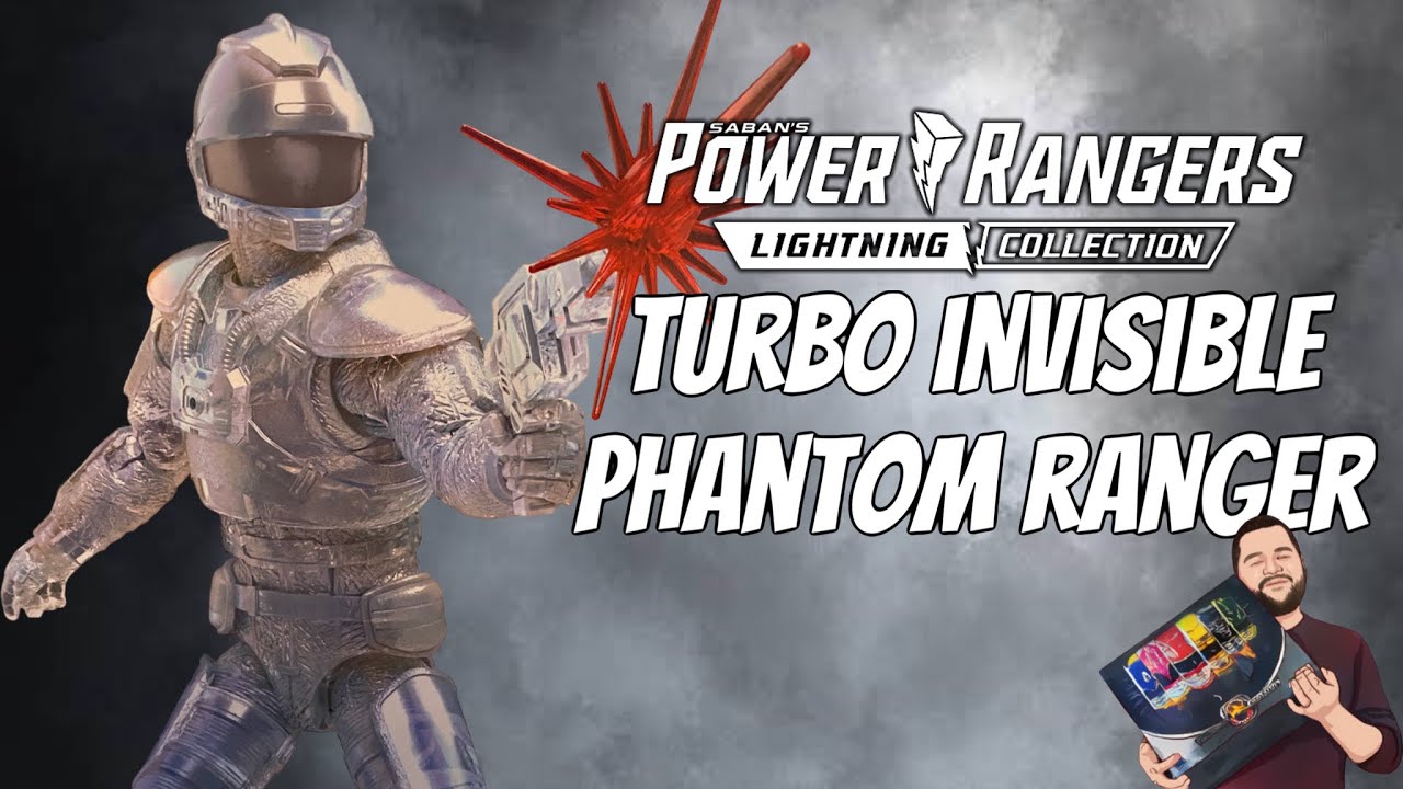 Power Rangers Lightning Collection - Turbo Invisible Phantom Ranger ...