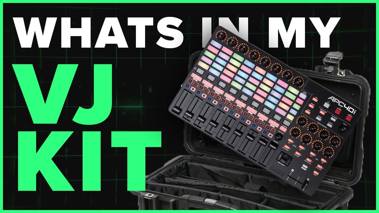 Whats In My VJ KIT | How to VJ a Festival | Tutorial - YouTube