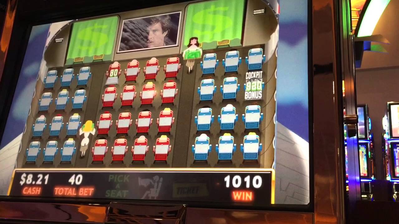 * WMS * AIRPLANE * 2 CENT Slot Machine Bonus Win - YouTube