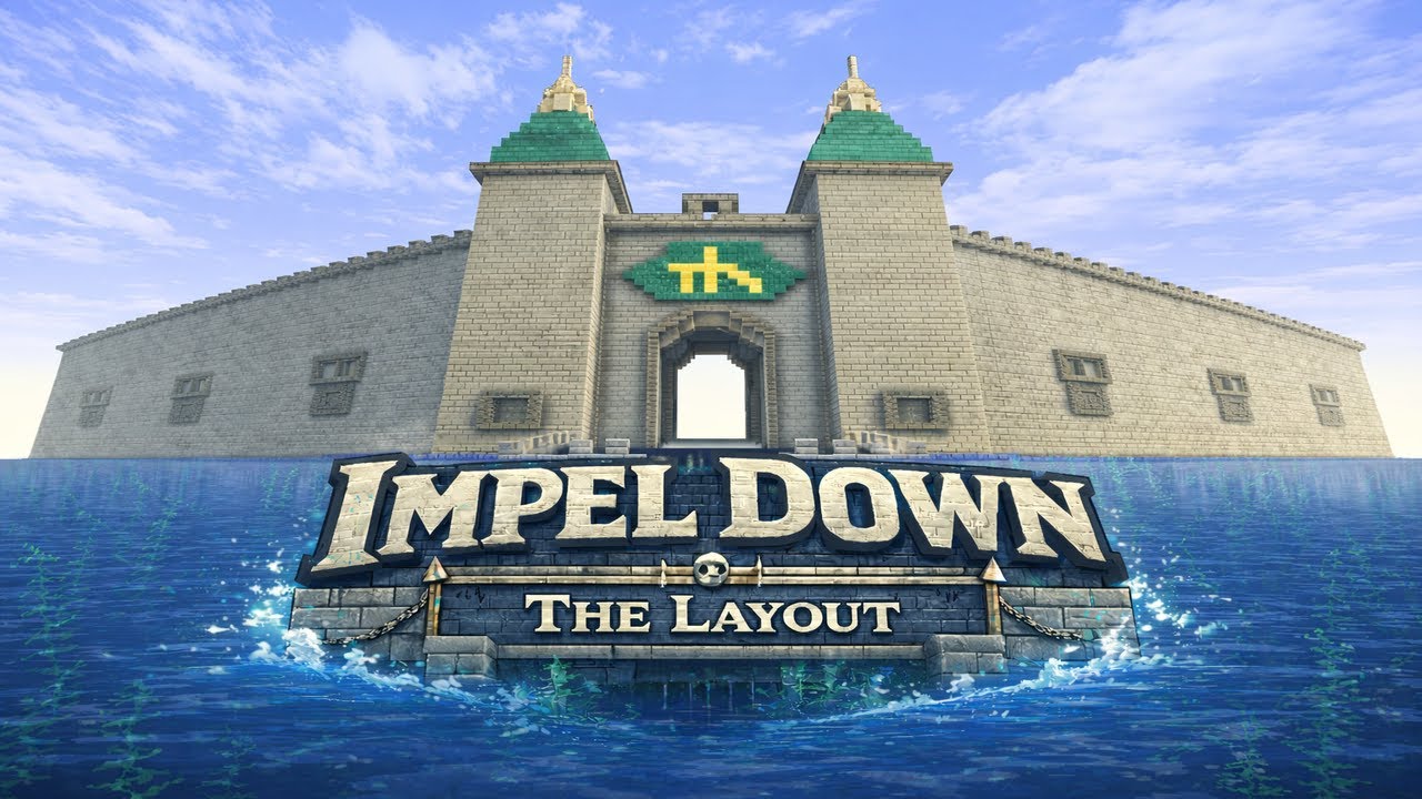 How to Build Impel Down from One Piece in Minecraft! Pt:1! "The Layout ...