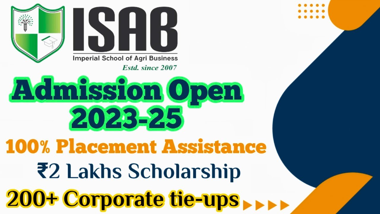ISAB Greater Noida | Top ABM college - Food & Agribusiness ...