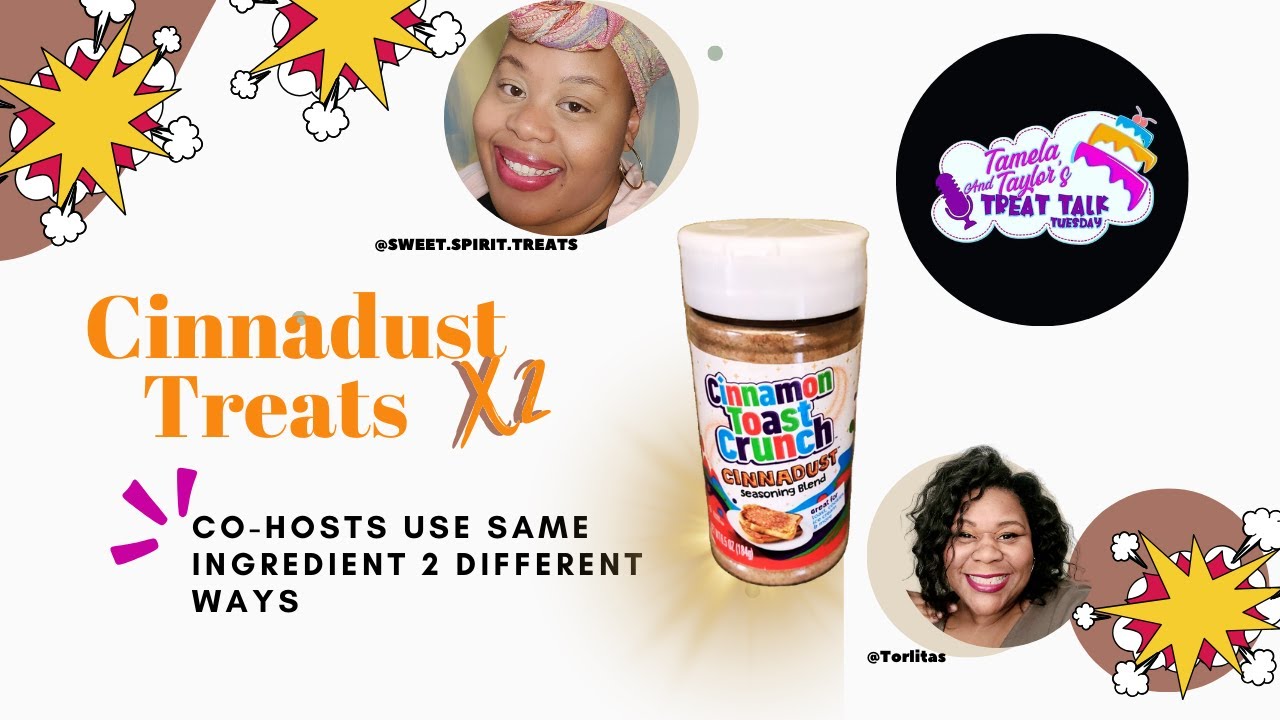 Cinnadust demo 2 ways ! #cinnamontoastcrunch #blackwomenpodcast # ...