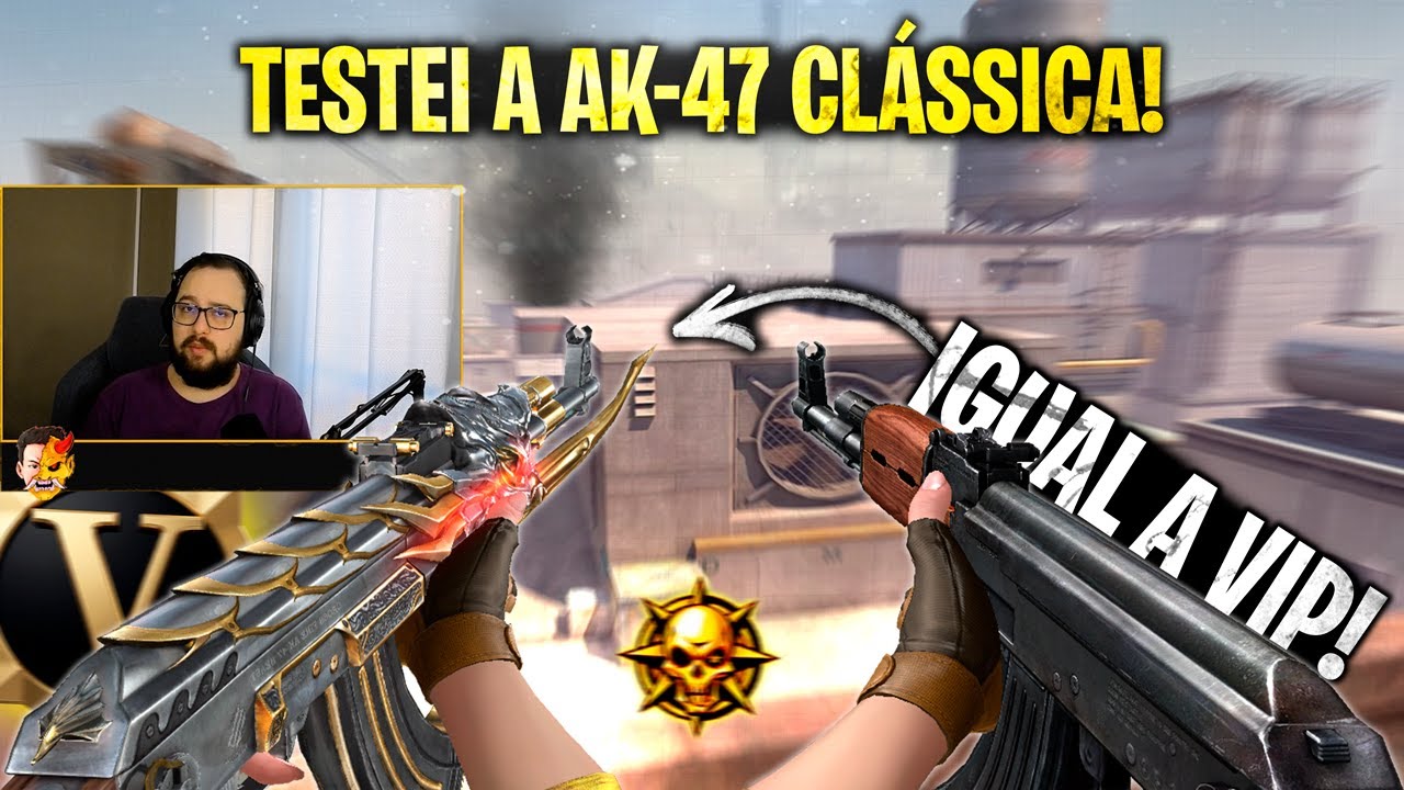 TESTEI A AK-47 CLÁSSICA — ELA É INSANA IGUAL A VIP! 🤯 | CrossFire - YouTube