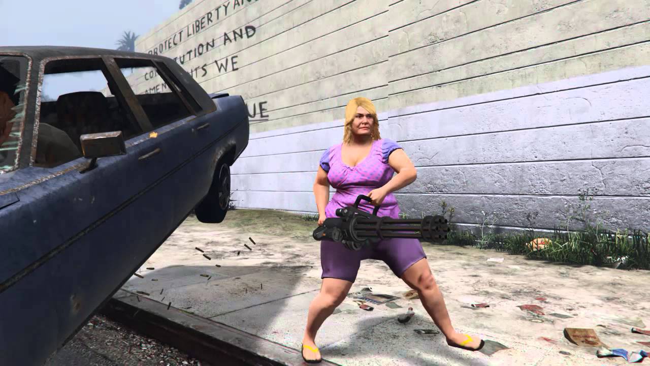 Insane Fat Chick (GTA 5 Short Movie) - YouTube
