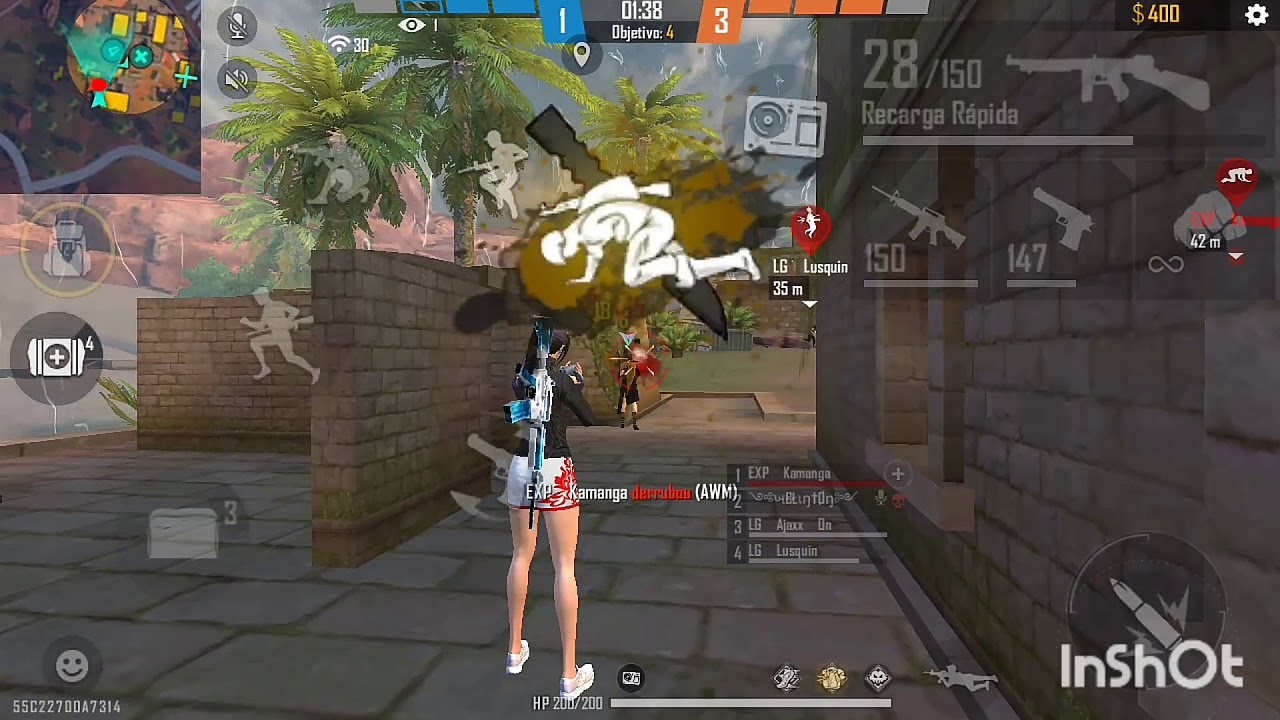 Highlights FF #6 LGK10 ( Mode Ruok Apelapato S2 ) - YouTube
