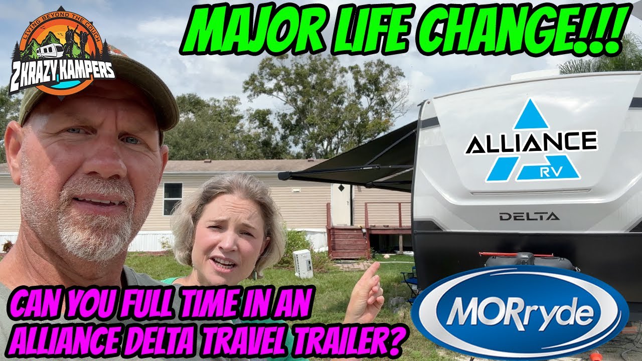 Full-time In An Alliance Travel Trailer @alliancerv - YouTube