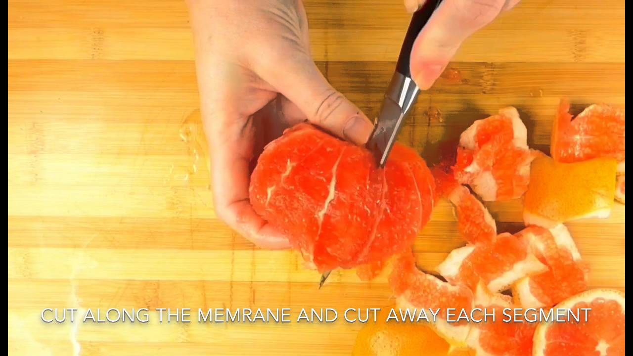 How to Segment a Grapefruit - YouTube