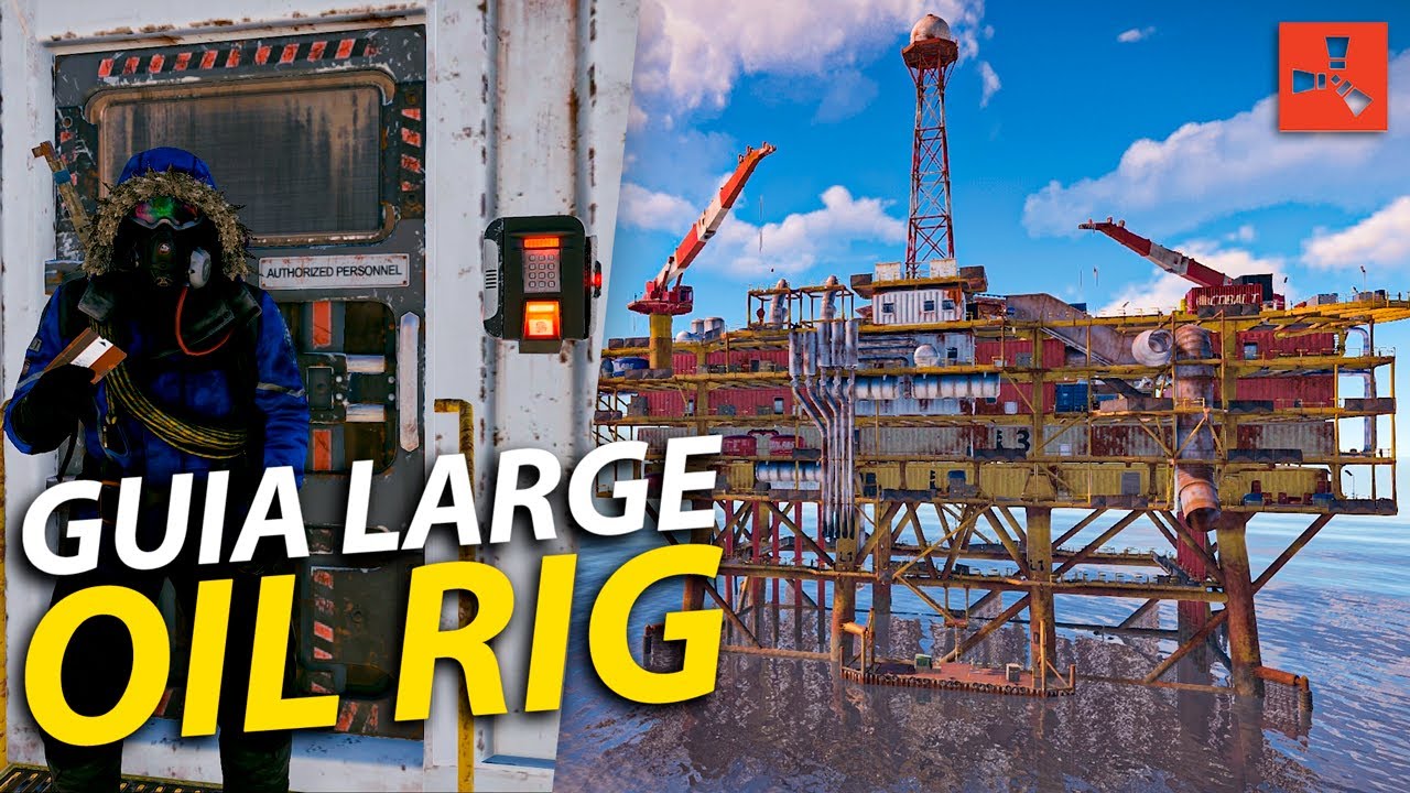 [PASSO A PASSO] Como farmar a LARGE OIL RIG completa no Rust! - YouTube