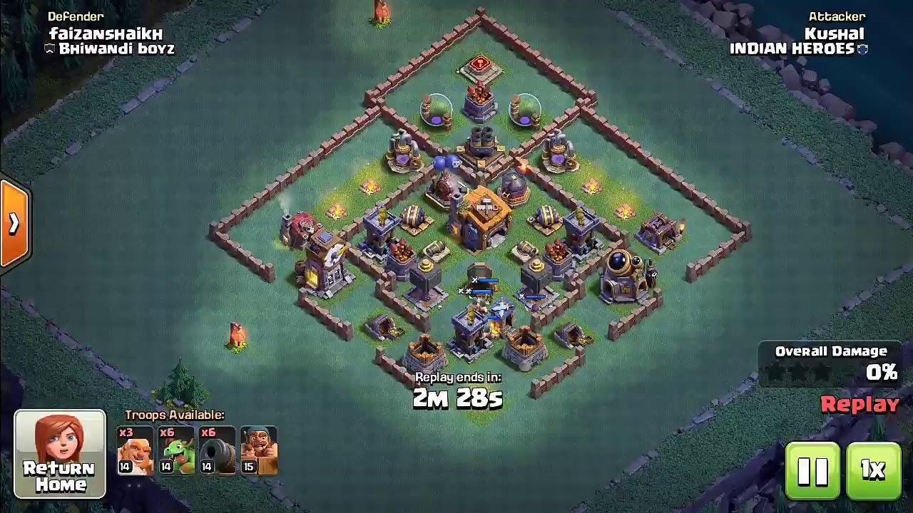 Top BH 7 Attack strategy 2019 ! 3 star max bh7 baeses ! Clash of Clans ...