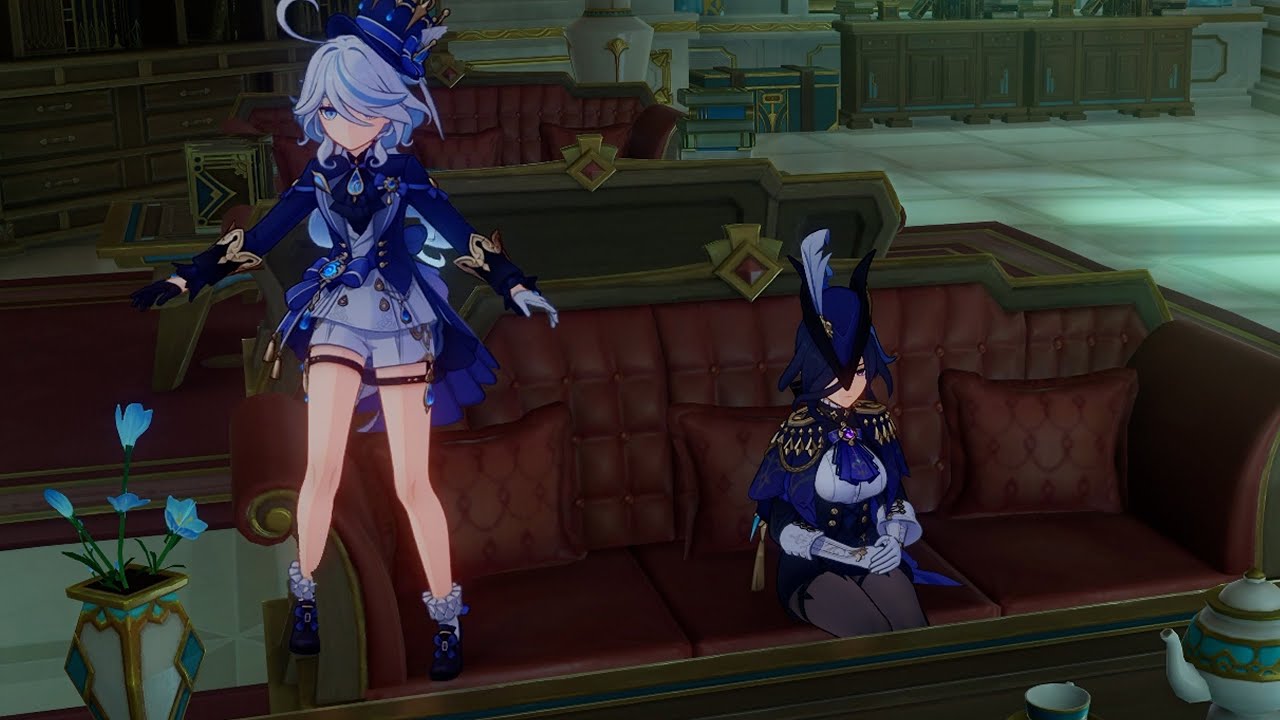 Lore Accurate Furina and Clorinde in Genshin Impact - YouTube