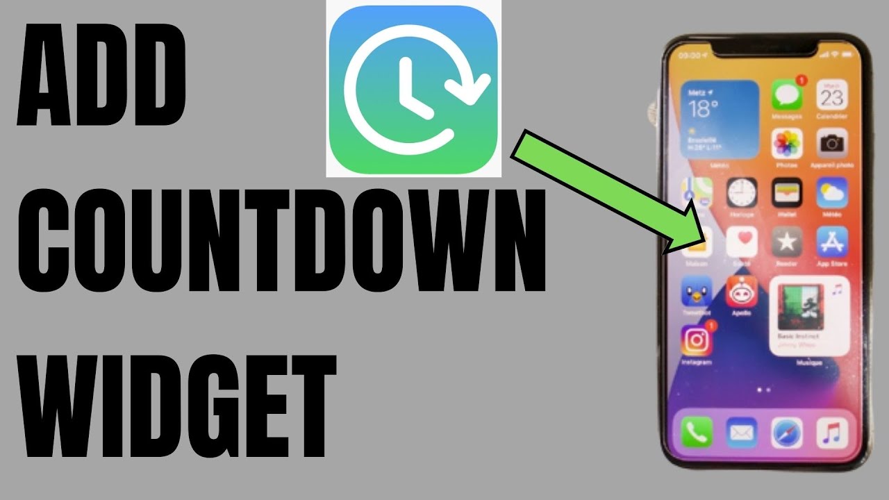 How To Add A Countdown Widget On IPhone YouTube how-to-add-a-countdown-widget-on-iphone-youtube