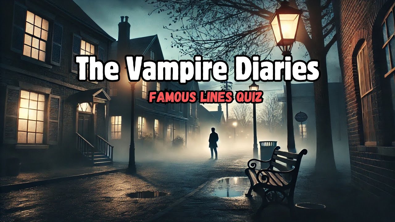 Can You Complete These Famous Lines From "The Vampire Diaries"? - YouTube