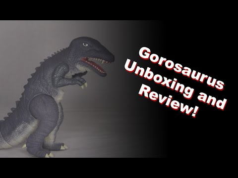 Gorosaurus  from Playmates - Godzilla Toy Review