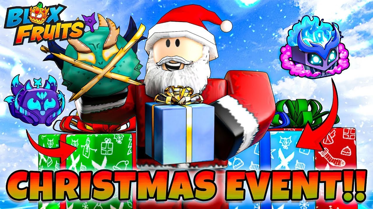 Blox Fruits Christmas Event! (FREE FRUITS!) | Yeti and kitsune Giveaway ...