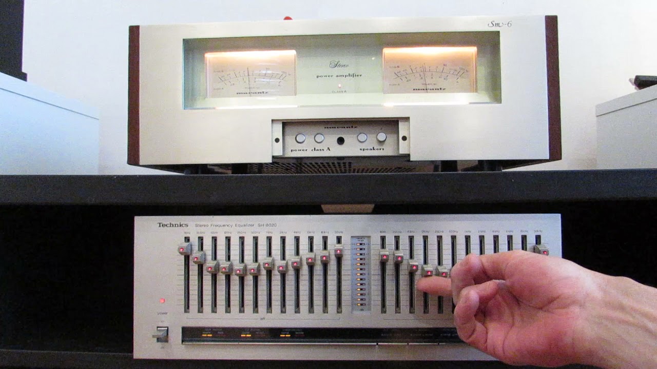 Testing Listening Technics SH-8020 Stereo Frequency Equalizer (1980 ...