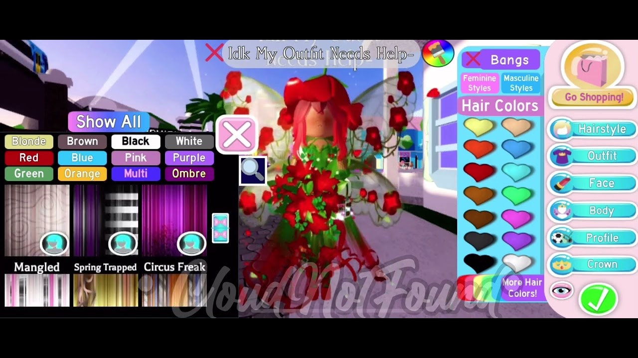 WE FINALLY HAVE FNAF HAIR PATTERNS IN ROYALE HIGH YEESSSSS - YouTube