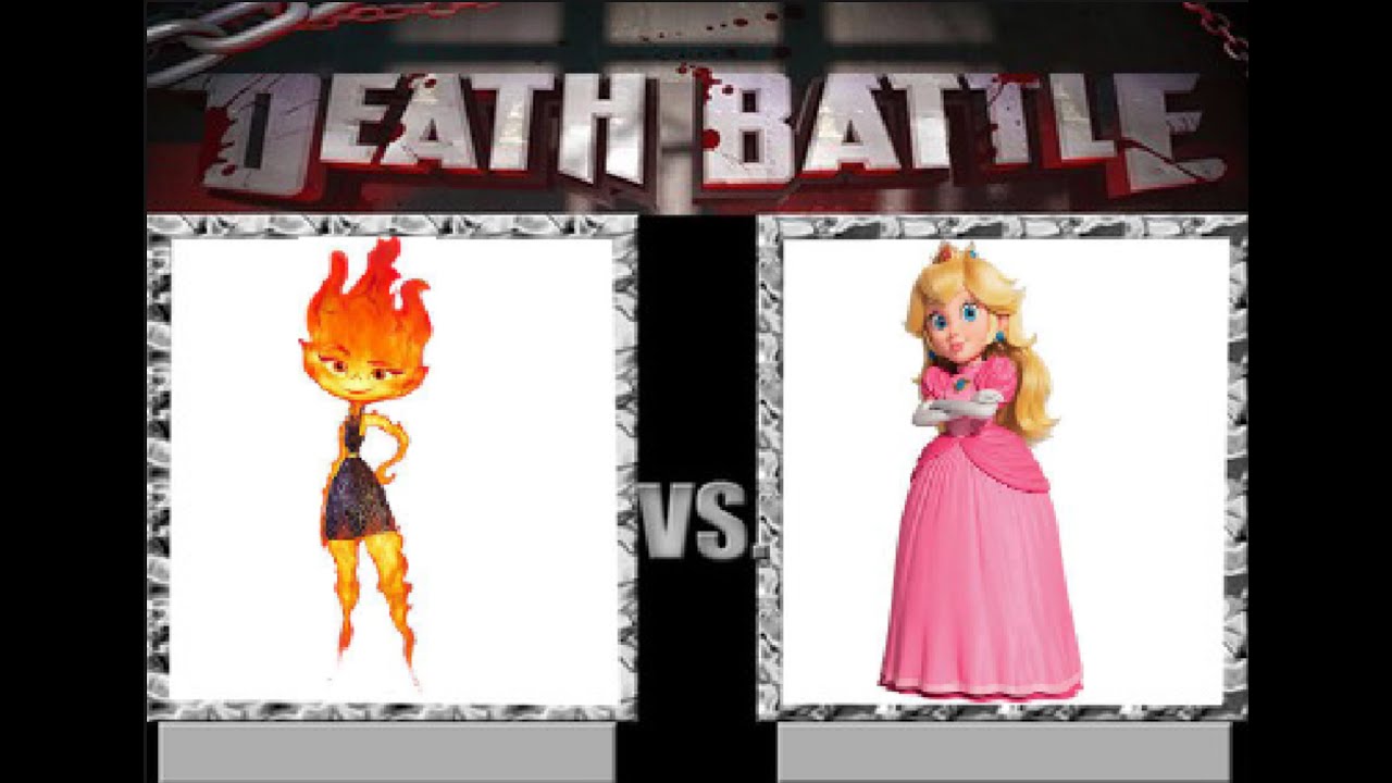Mii Fighter Battle: Ember vs Princess Peach (Movie) - YouTube