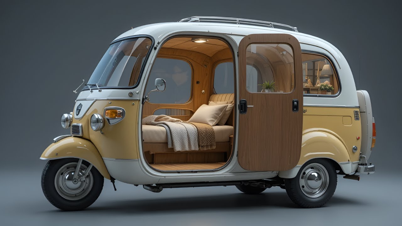 😱 You Won’t Believe This 3-Wheeled RV Can Be Your HOME!🔥 - YouTube