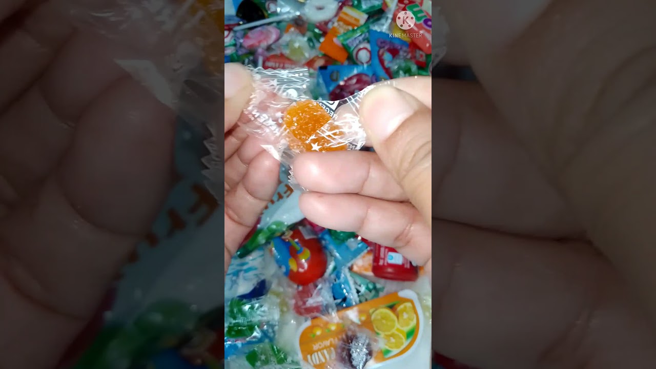Candy Opening Video, Regent Jelly Orange Flavor || Yummy Satisfying so ...