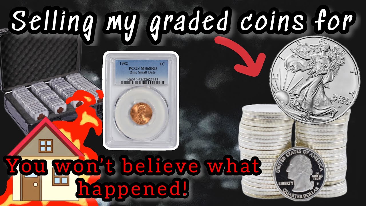 Selling my graded coins | The craziest thing happened in the middle of ...