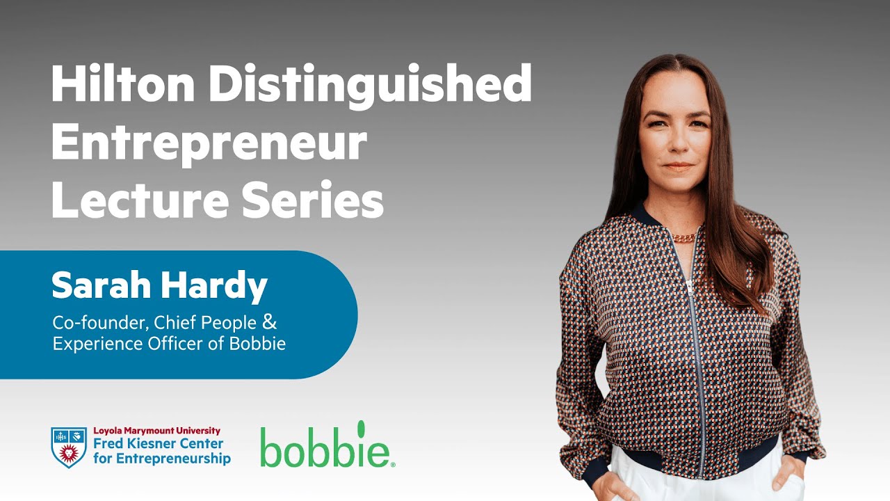 Building a Purpose-Driven Brand: Sarah Hardy, Bobbie Co-founder ...