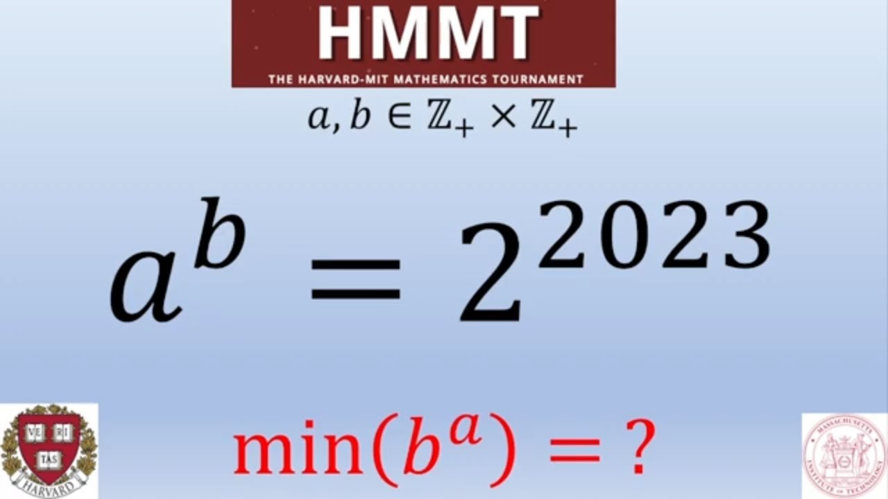HMMT (Havard MIT Mathematics Tournament) 2023 : un premier exercice ...