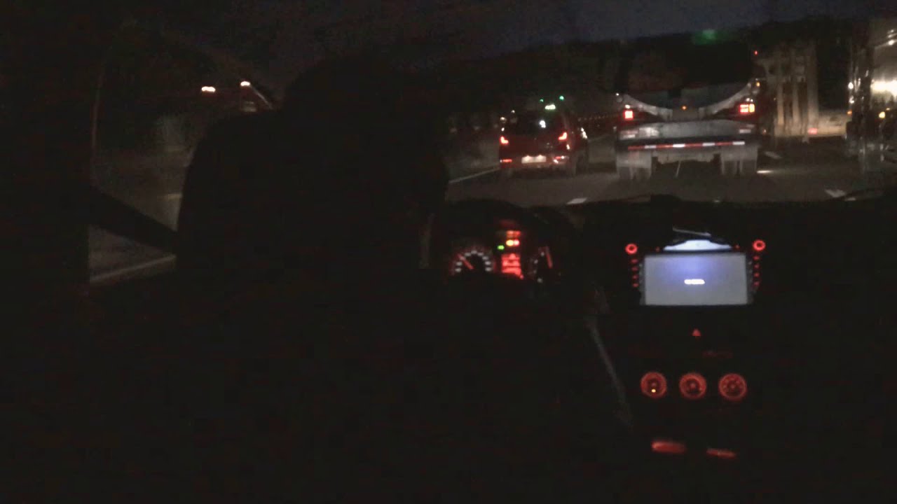 SLEX Night Run - Lancer EX GT - YouTube