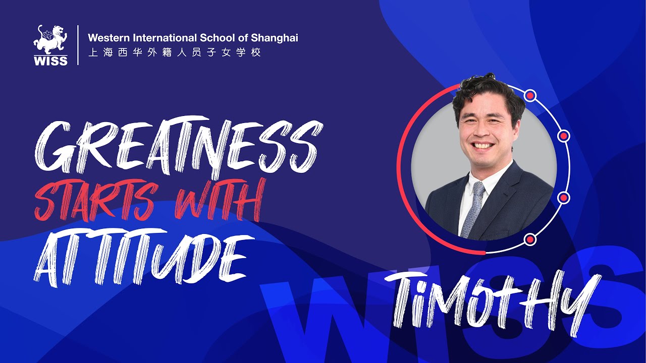 Attitude Matters: How Timo Pyeon Redefines Greatness at WISS - YouTube