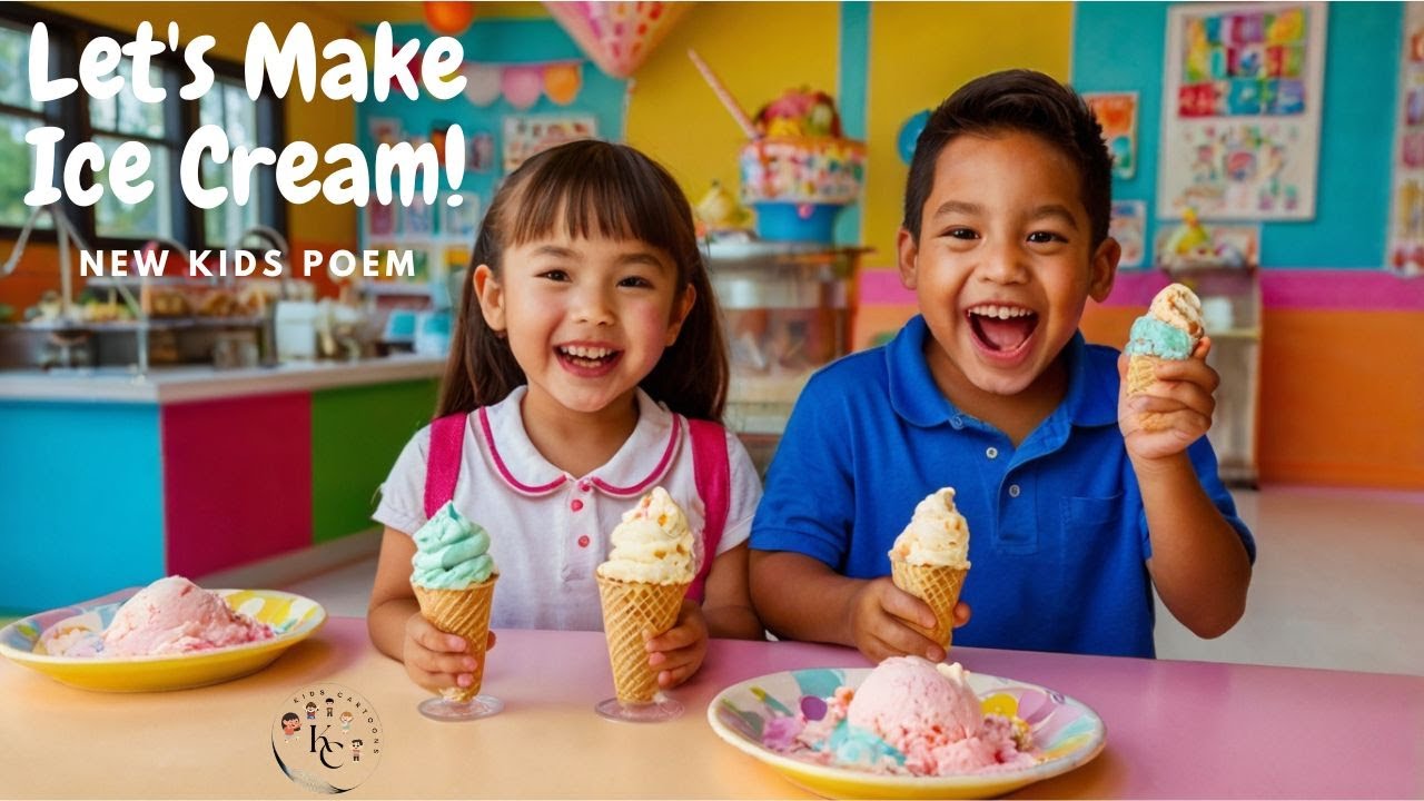 Let's Make Ice Cream! - New Kids Poem - YouTube