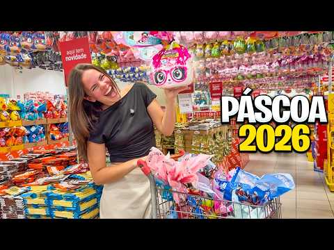 COMPRANDO OVOS DE PÁSCOA 2026 - Manuzinha Star