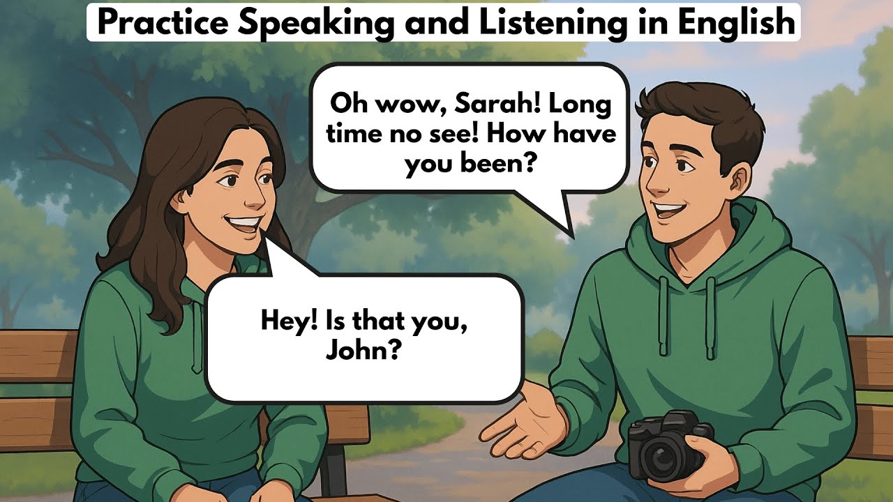 Basic English Conversation Practice | Listening and Speaking for ...