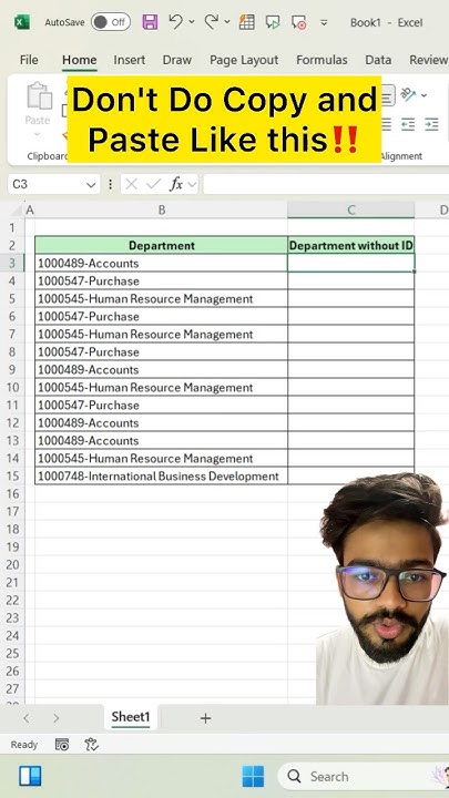 Flash Fill in Excel‼️Amazing Excel Function #exceltricks #excel #exceltips #shorts #shortvideo ...
