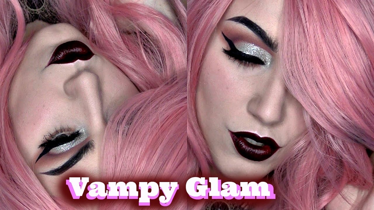 Vampy Glam Holiday Makeup Tutorial *FESHFEN* - YouTube