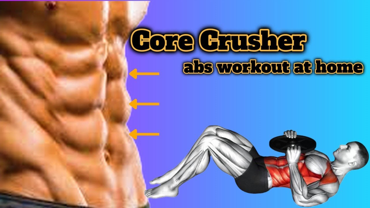 Core Crusher routine( Sculpting Your Abs with Precision)#absworkout # ...
