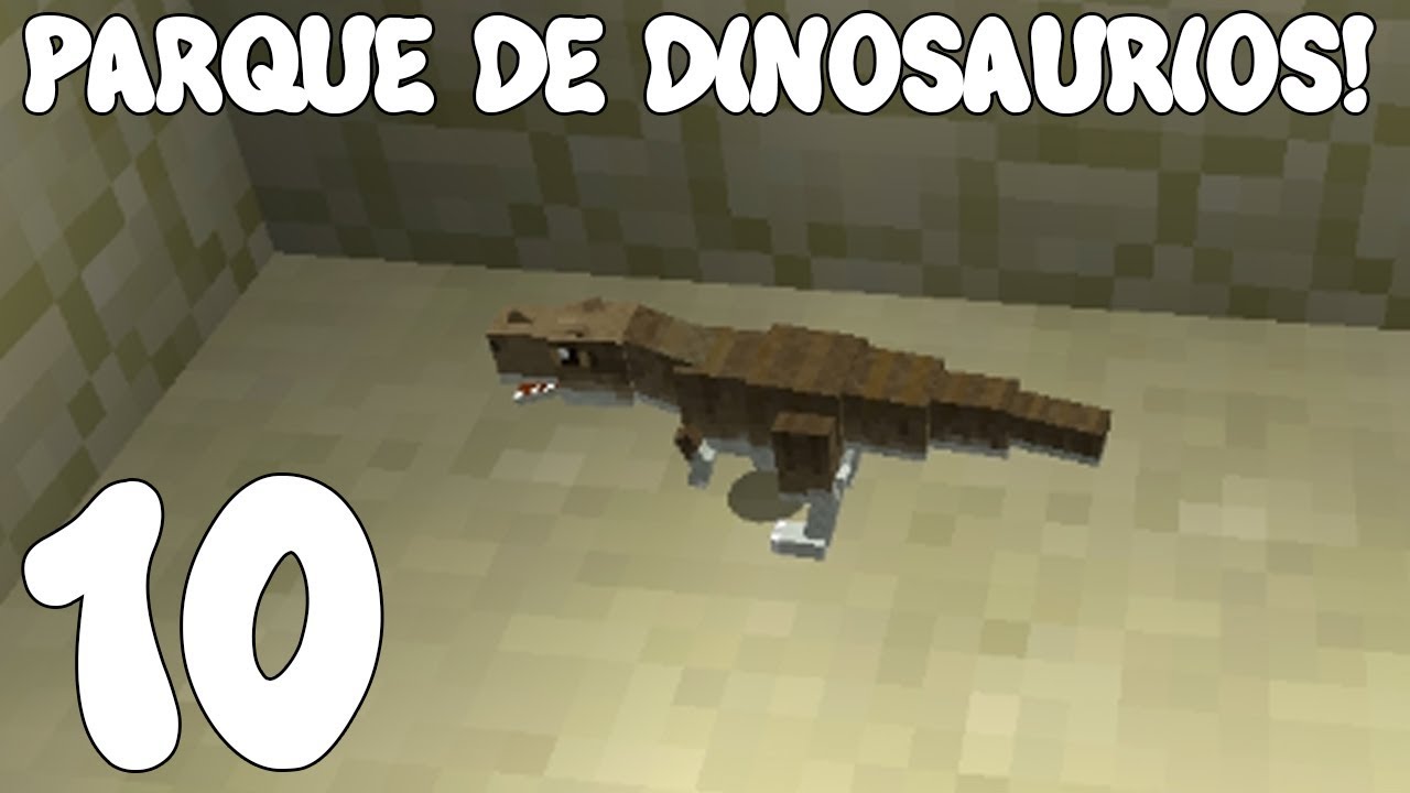 UN CERATOSAURUS! Minecraft SERIE DE MODS! PARQUE DE DINOSAURIOS! #10 ...