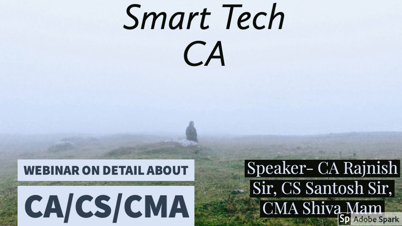 WEBINAR FOR DETAIL ABOUT CA:CS:CMA - YouTube
