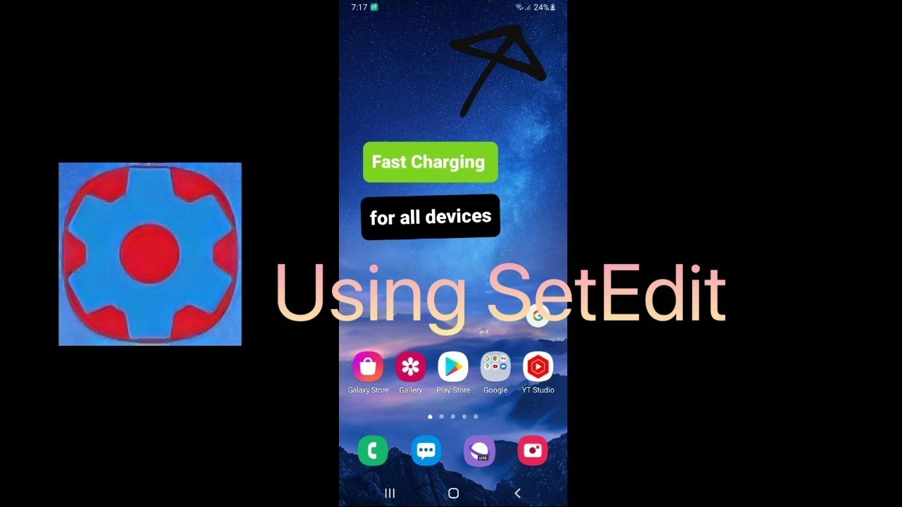 SetEdit Code pt.12 | Enable Adaptive Fast Charging on android - YouTube