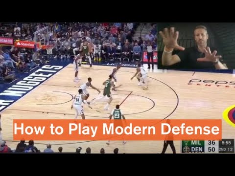 How to Play Modern Defense | Step 1 | Sprint Stop Closeout - YouTube