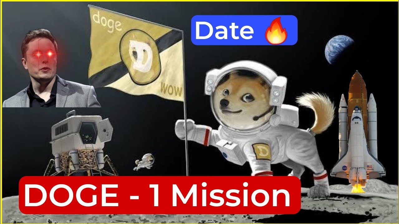 🔴Doge - 1 Mission Date Confirm 👍 🔥 Cryptocurrency | Spacex Launch Doge -1 is Soon | Sagar Ocs ...