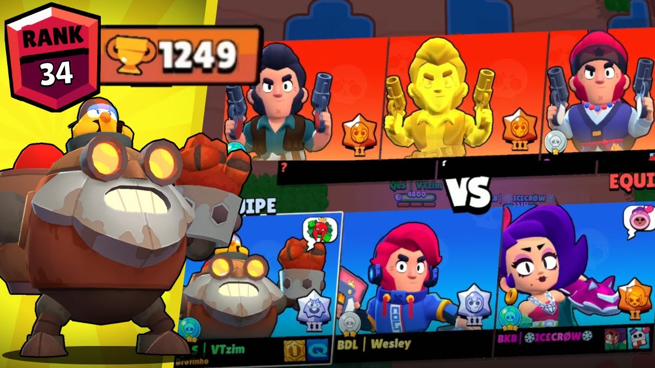 3 COLTS NA MINHA ULTIMA PARTIDA PARA O DYNA RANK 35 NO BRAWL STARS ...