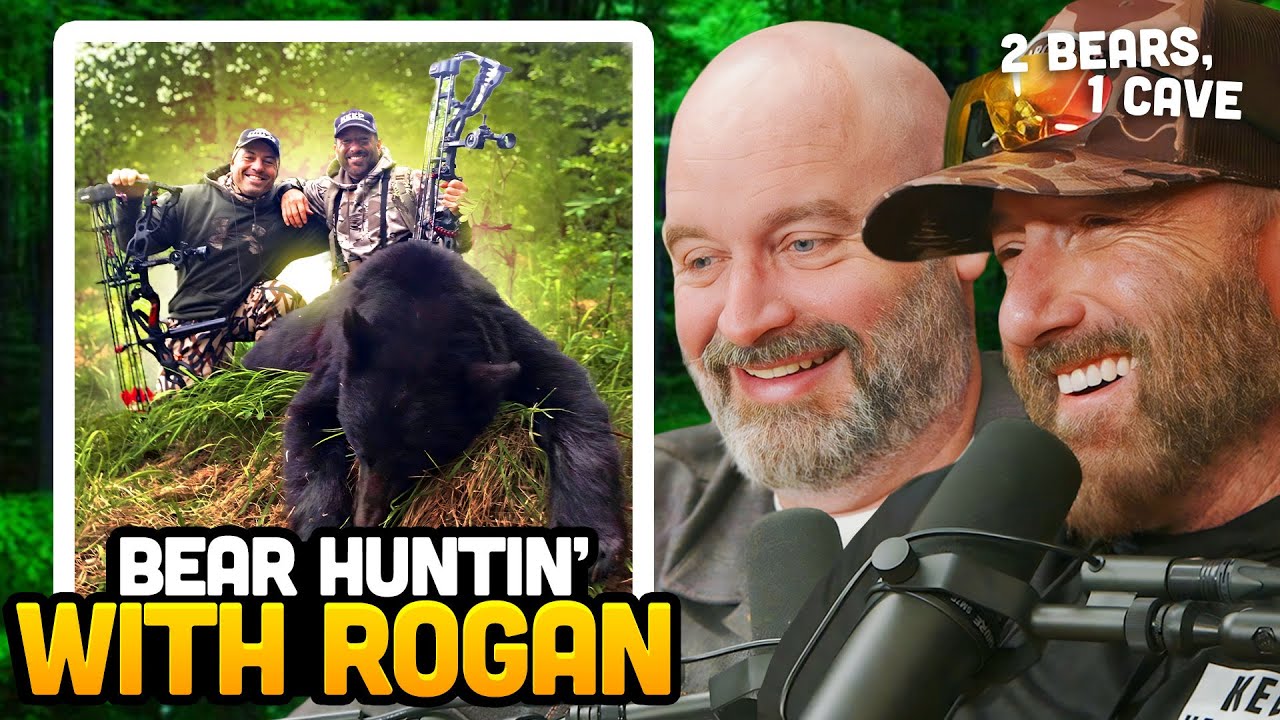Bear Hunting With Joe Rogan | 2 Bears, 1 Cave Highlight - YouTube