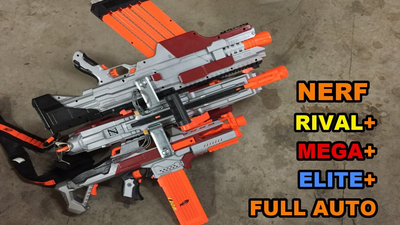 NERF Chimerastrike Mod - One Beast Becomes Three | Walcom S7 - YouTube