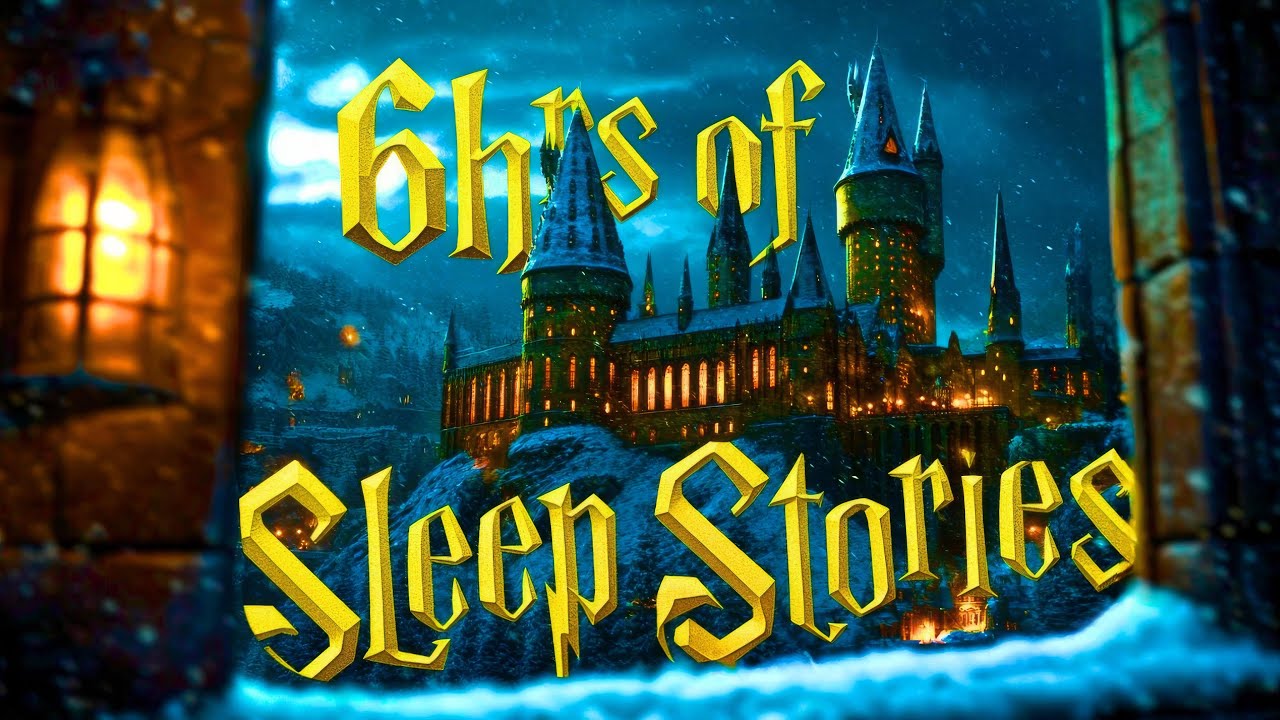 6 HOURS of Harry Potter Inspired Bedtime Tales | ASMR & Cozy Ambience ...