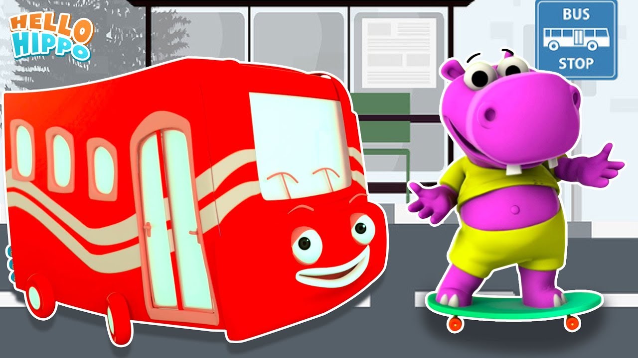 Bus Finger Family Song Ep. 36 + More 3D Nursery Rhymes & Kids Songs ...